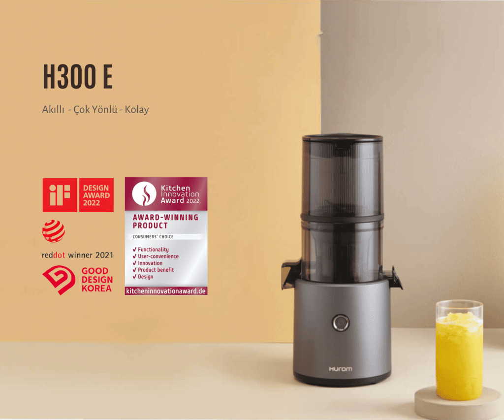 Hurom H300E Katı Meyve Sıkacağı Siyah